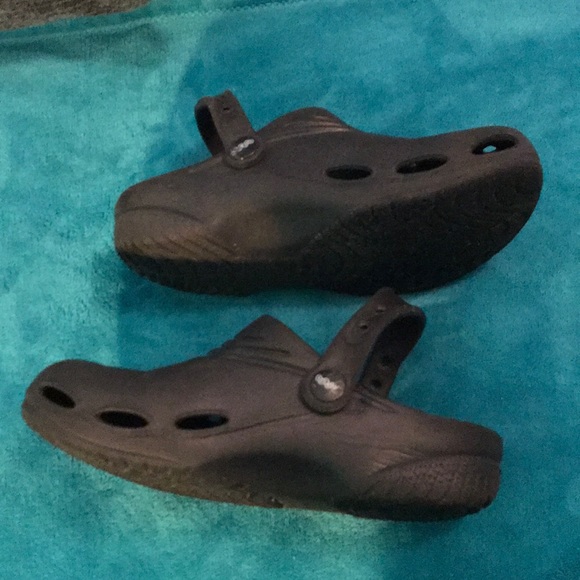 CROCS | Shoes | Almost New Barely Used Black Crocs Jibbitzcrocs | Poshmark